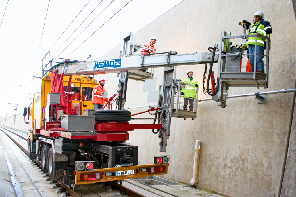 Rent tunnel inspection equipment now | WEMO-tec