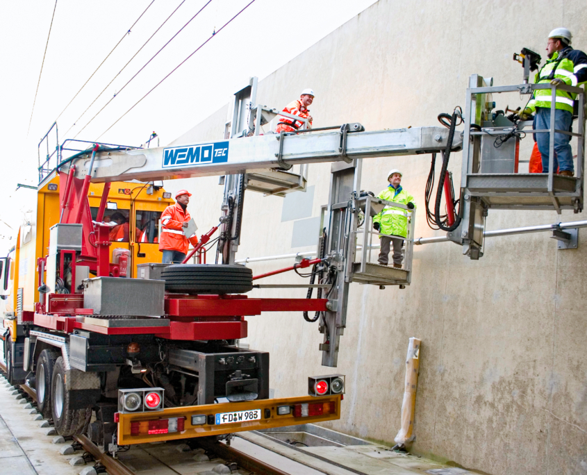 Rent tunnel inspection equipment now | WEMO-tec