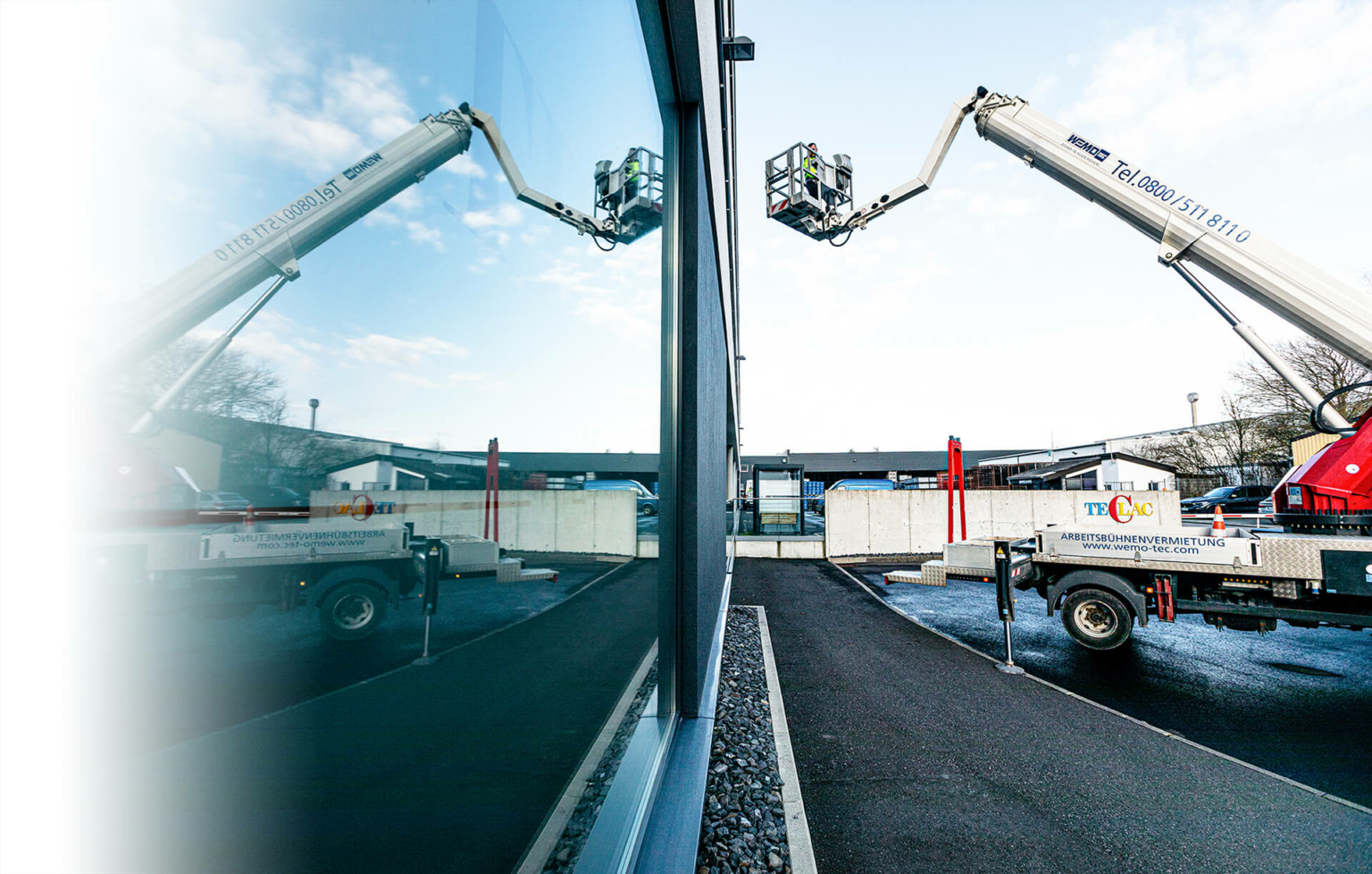 Arbeitsbühnenvermietung und Hebetechnik | WEMO-tec